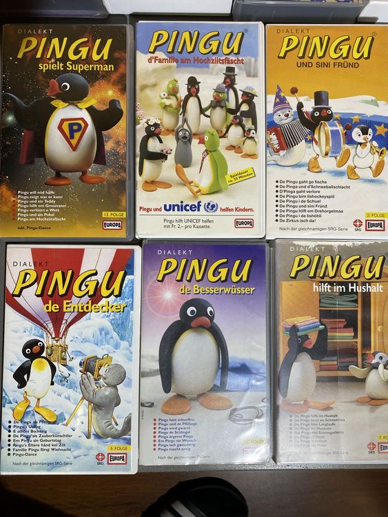 Riesige VHS-Sammlung mit Kinderfilmen (Disney, Pingu,…) (Gebraucht) in Bassersdorf für CHF 69 ...