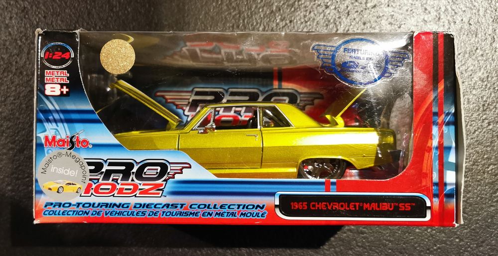 Maisto Pro Rodz – 1965 Chevrolet Malibu SS – 1:24 – Neu / OV (Neu ...