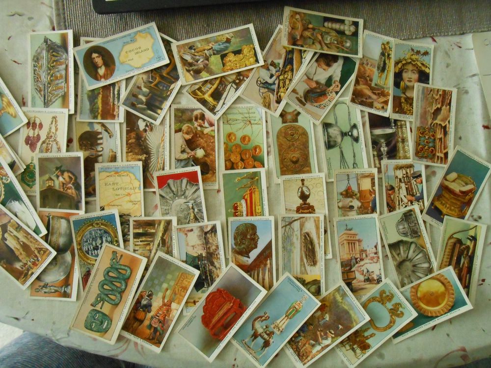 50 Cigar Cards Churchman " Treasure Trove " Archilogy | Kaufen auf Ricardo