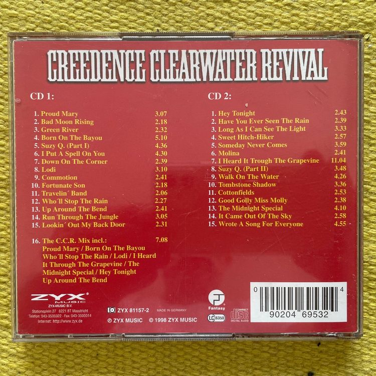 CREEDENCE CLEARWATER REVIVAL CCR-2CD ALL TIME GREATEST HITS (Gebraucht ...
