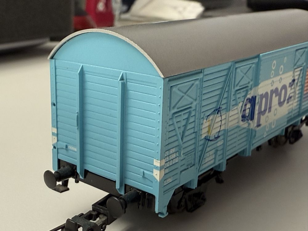 Roco SBB gedeckter Güterwagen Aproz DC HO | Kaufen auf Ricardo