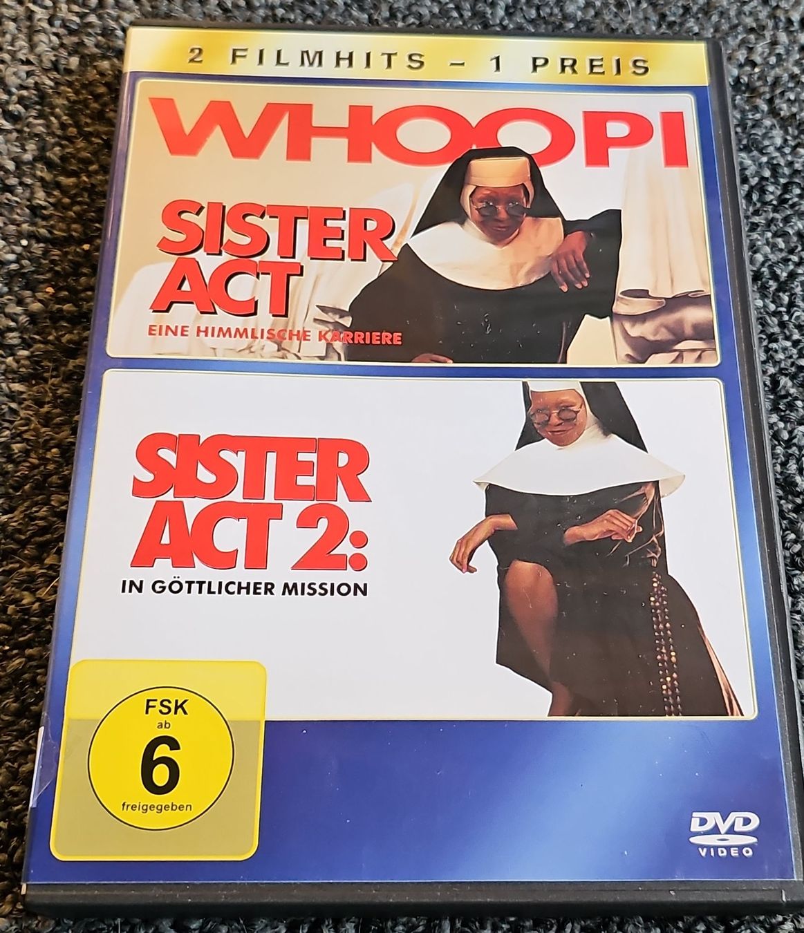 Whoopi Sister Act 1&2 DVD (17726) (Gebraucht) in Ruswil für CHF 2 – mit ...