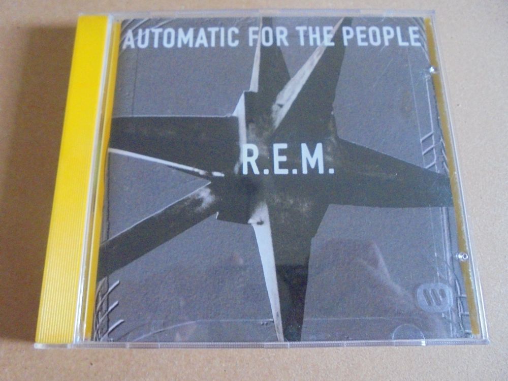 R.E.M. " Automatic for the People " CD 1992 (VG+) (Gebraucht) in ...