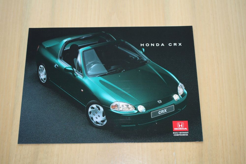 Honda Crx Prospekt 1996 Kaufen Auf Ricardo