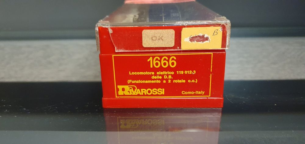RIVAROSSI:DC: DB E-LOK BR 119 BLAU 1666 OVP (Gebraucht) in Biglen für ...