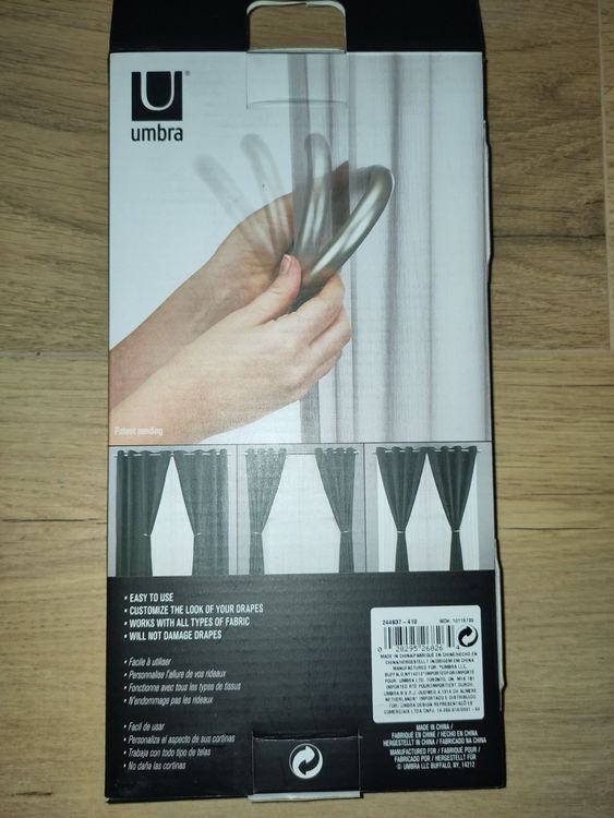 Crochet à rideau pliant aimanté UMBRA Halo | Kaufen auf Ricardo