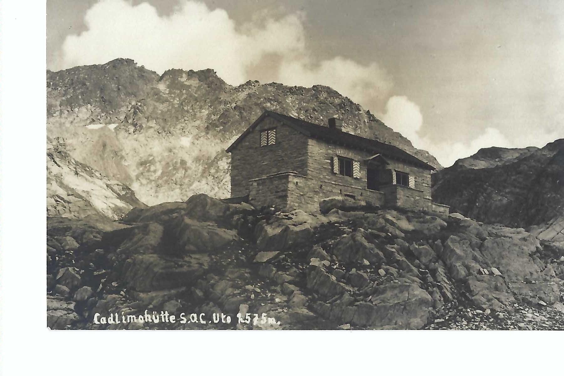 Cadlimohütte SAC, Sektion Uto, Photo D. Feuerstein (Gebraucht) in Thun ...