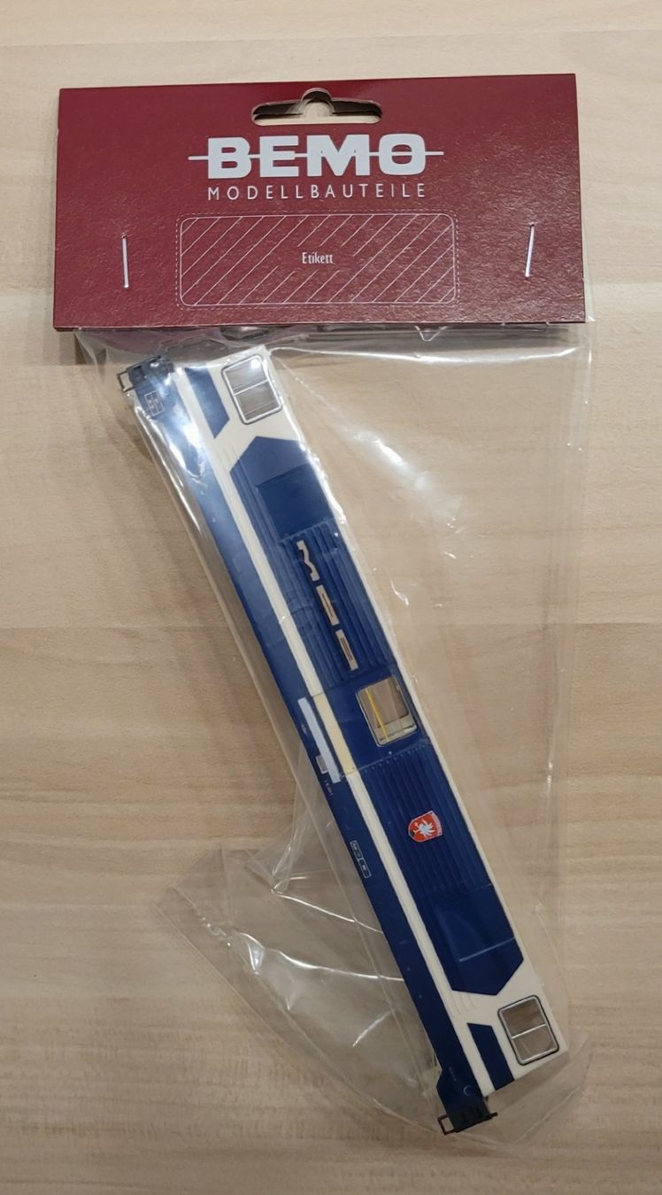 Bemo Ersatzgehäuse zu MOB GDe 4/4 6002 "Rossinière" (Neu und ...