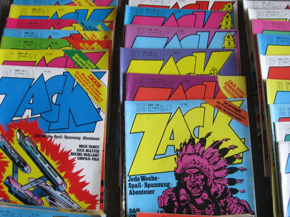 Zack Comics (Gebraucht) in heimberg für CHF 27 – mit Lieferung auf ...