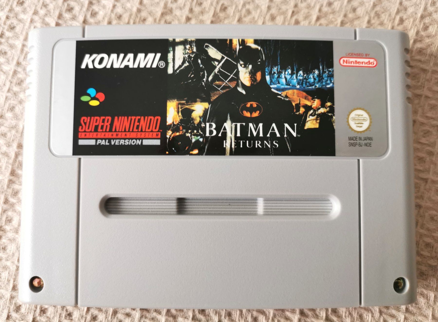 Batman Returns - Mit OVP - Nintendo SNES - Top Zustand! (Gebraucht) in ...