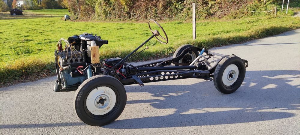 Fiat 500 C Topolino Belvedere Kombi 1954 Chassis mit Motor (Gebraucht ...