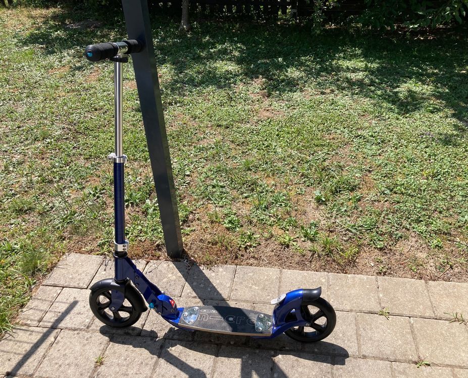 Micro Scooter Flex 200 Blau Kickboard Roller Trottinet Sport (Gebraucht ...