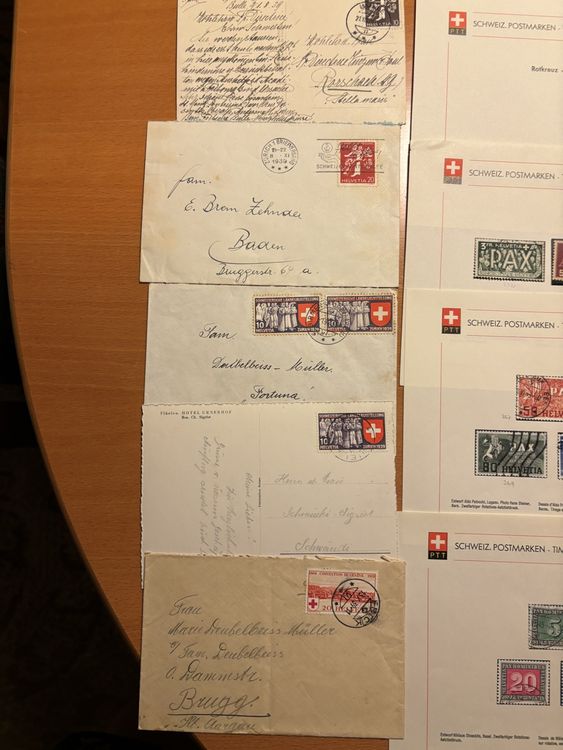 1 schöner Posten Alt Schweiz ab 1850 bis 1950 (D'occasion) à Murgenthal pour CHF 180 – avec ...