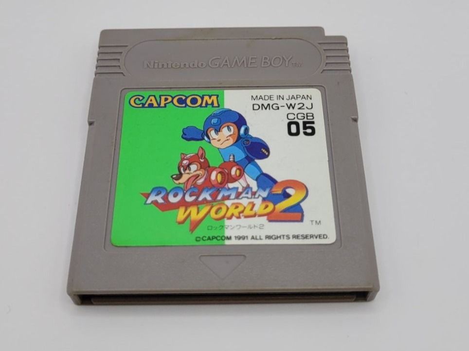 Game Boy Rockman World 2 / Megaman 2 nur Modul Jap (Gebraucht) in für ...