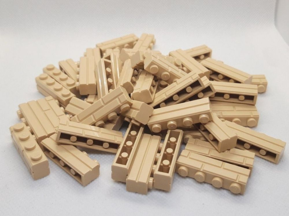 Lego 50 Stk. Mauersteine 1x4 (Profile brick) (new) (Neu (gemäss ...
