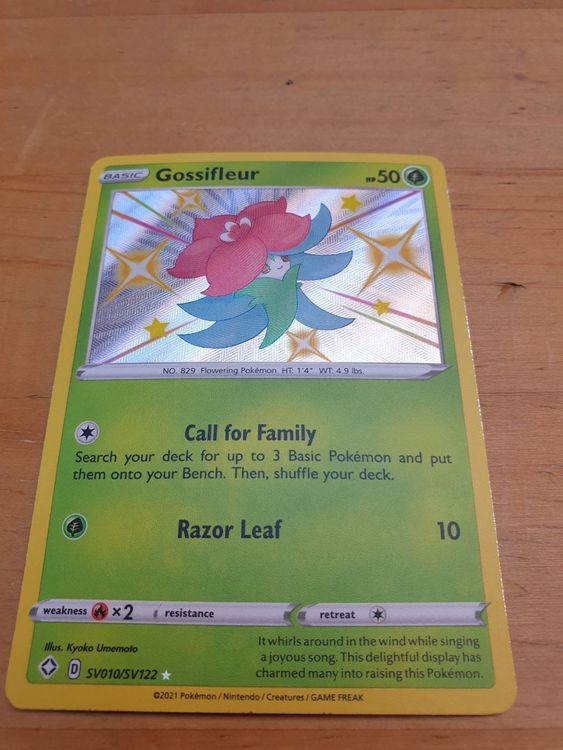 carte de gossifleur destinée radieuse. (Neu (gemäss Beschreibung)) in ...