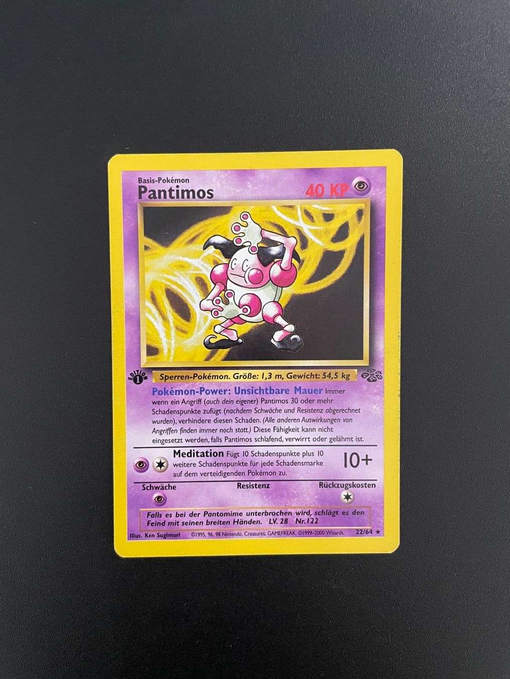 Pokémon Jungle Pantimos 22/64 1st Edition (Gebraucht) in Zürich für CHF ...