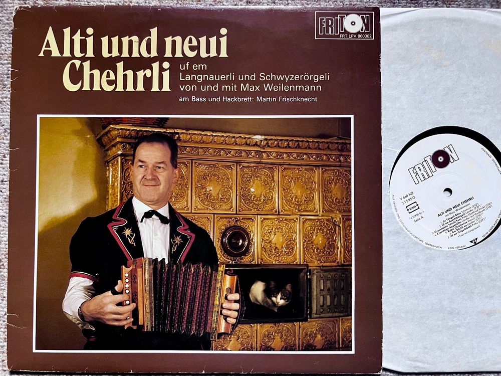 Max Weilenmann – Alti Und Neui Chehrli LP GEWASCHEN Langnaue (Gebraucht) in Unterseen für CHF 9. ...