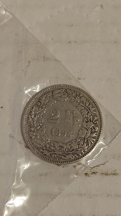 2 Frank 1894 | Kaufen auf Ricardo
