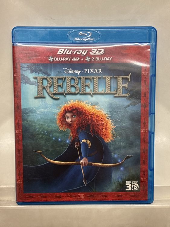 Rebelle (Brave) Blu-ray 3D + 2 Blu-Ray Disney Pixar (D'occasion) à Les ...
