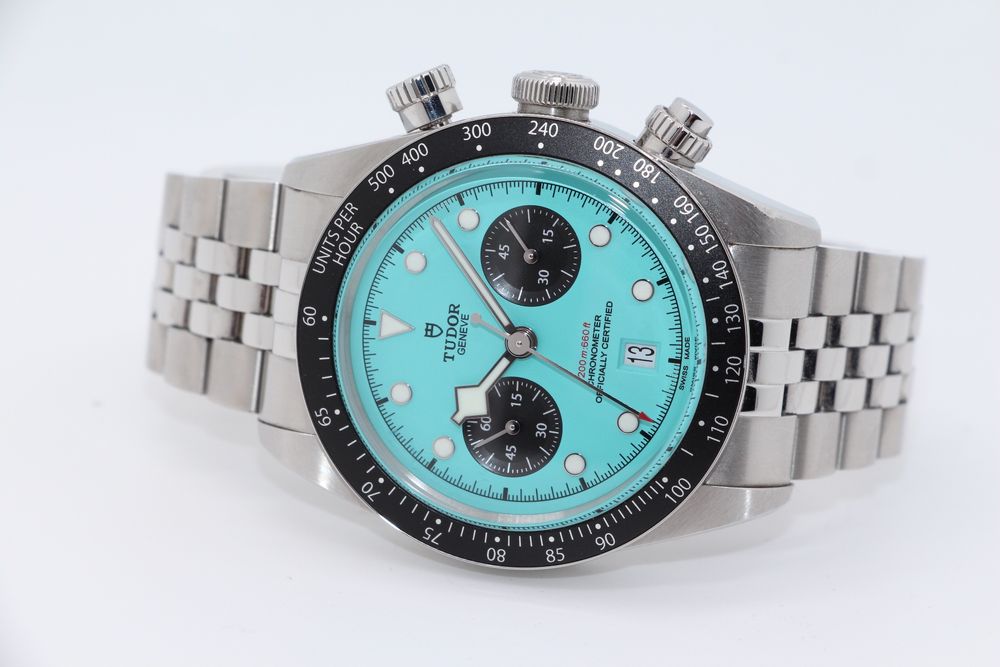 Tudor Black Bay Chrono Flamingo Blue Ref. M79360N-0024, FS (Gebraucht ...