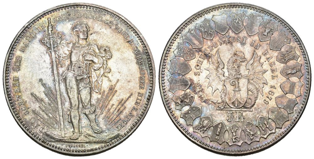 Schweiz Basel 1879 (Gebraucht) in Bern für CHF 73 – mit Lieferung auf Ricardo kaufen