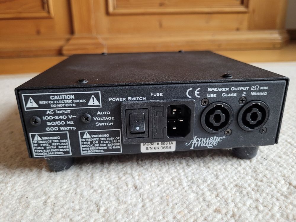 Acoustic Image Clarus SL – Bass- und Akustikverstärker, 600W (Gebraucht ...