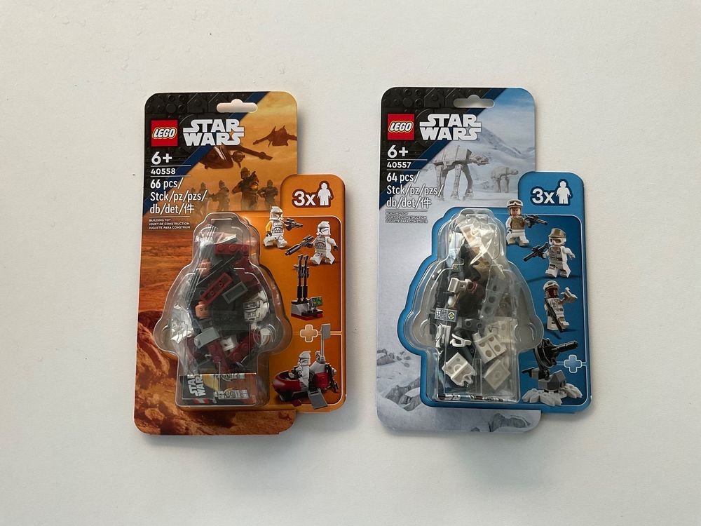 Lego 40557/40558 Star Wars Defense of Hoth / Clone Trooper (Neu und ...