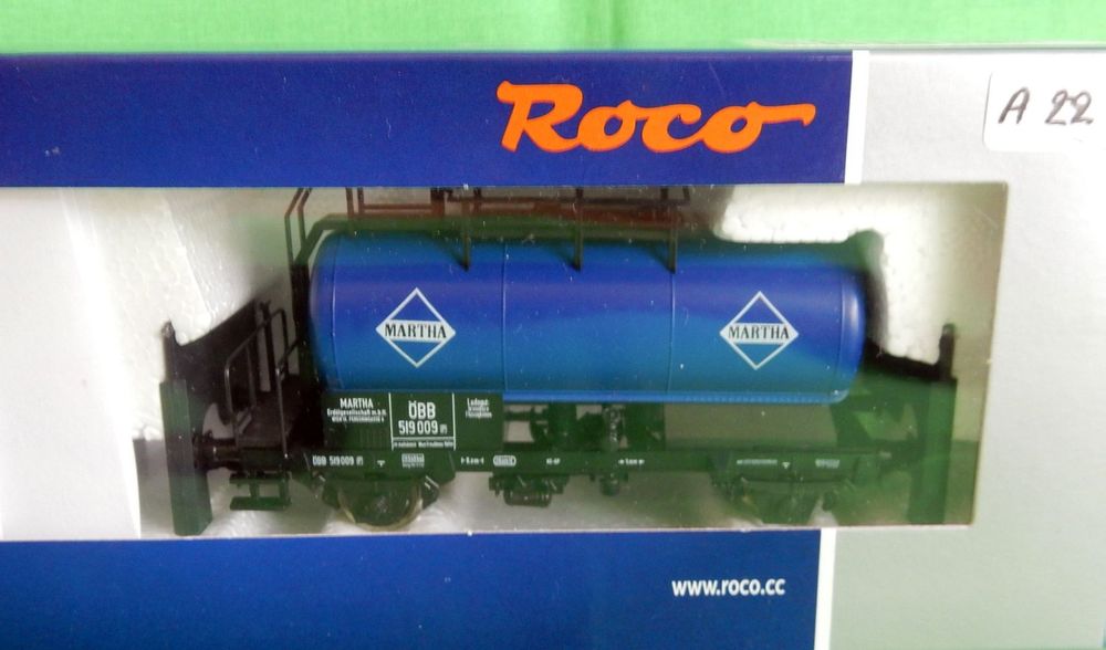 HO - 100 % neuf - ROCO - OBB wagons Citerne "Martha" OVP | Kaufen auf Ricardo