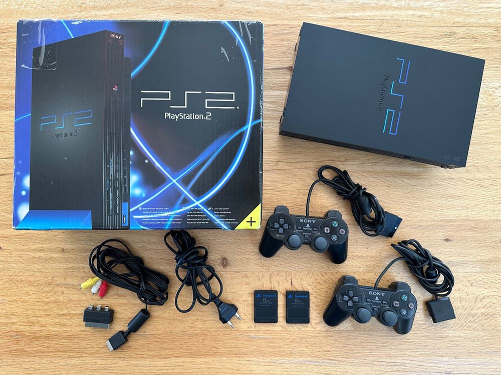 SONY PlayStation 2 PAL console in OVP (SCPH-50004) (Gebraucht) in ...
