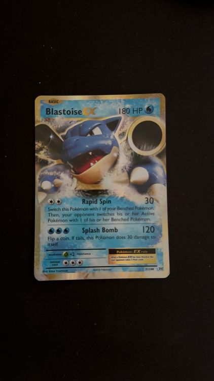 Pokemon Blastoise EX 21/108 (EN) (Gebraucht) in Cartigny für CHF 5 ...