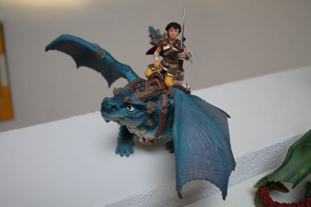 SCHLEICH 70445 - Shansy Drachen Kämpfer (Gebraucht) in Hüttwilen für ...
