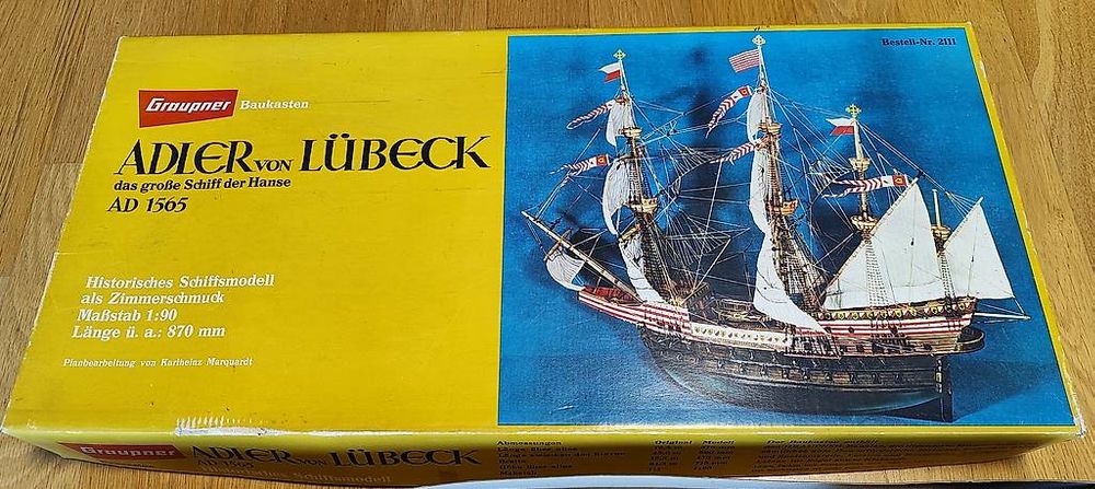 Graupner Modellschiff Segelboot Vintage 1968 (Gebraucht) in Binningen ...