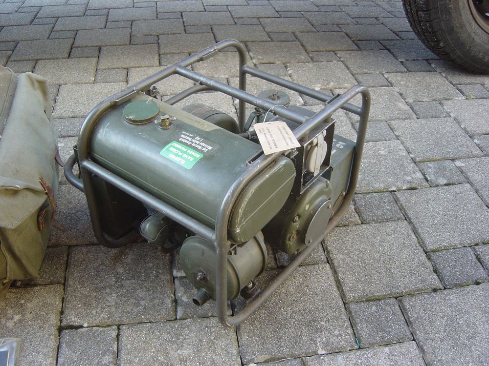 Stromaggregat von Jacobsen PE 214 B, CH Armee, US Army WWII (Gebraucht ...