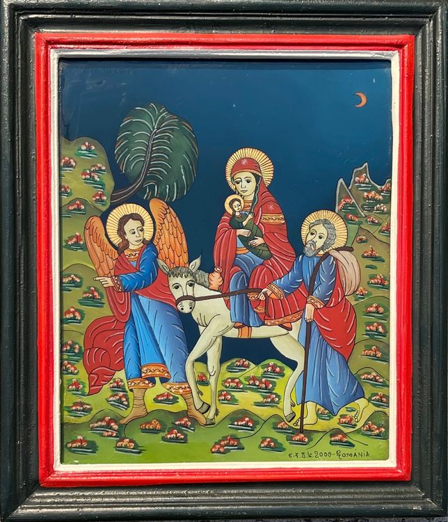 Heilige Hinterglasmalerei (Gebraucht) in Root für CHF 180 – mit Lieferung auf Ricardo kaufen