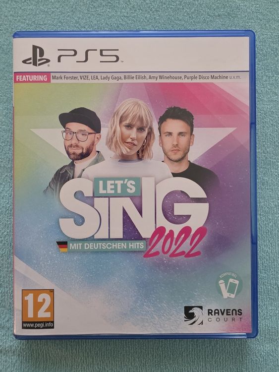 Let's Sing 2022 Deutsch Hits PS5 Spiel (Gebraucht) in Sins für CHF 5 – mit Lieferung auf Ricardo ...