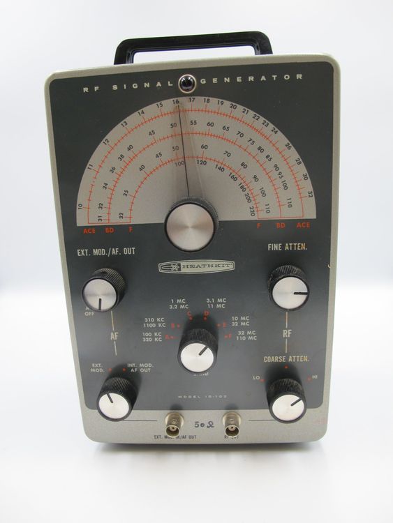 Vintage RF Signal Generator IG-102 von Heathkit (Gebraucht) in Dettighofen für CHF 75 – mit ...