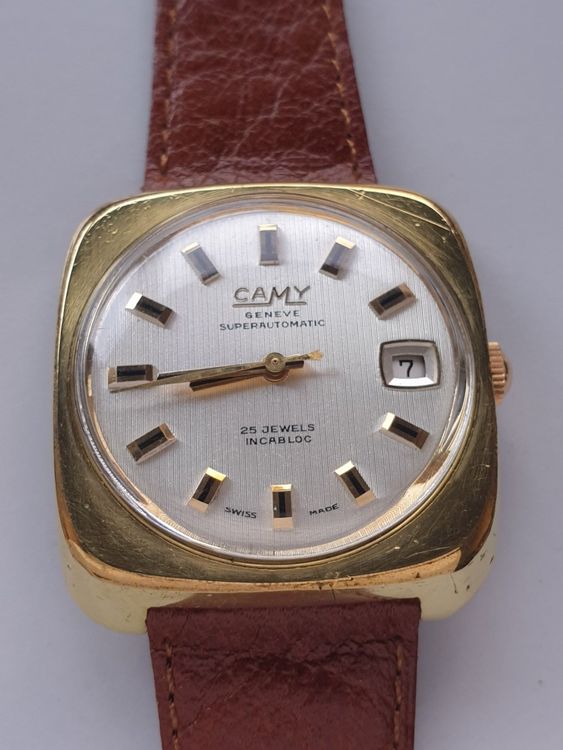 Camy Geneve Superautomatic 25 Jewels Date (208) (Gebraucht) in Berikon ...