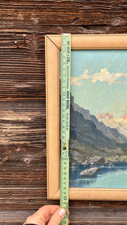 Tableau Gemälde Peinture CERVIN Alpen (Gebraucht) in St-Cierges für CHF 140 – mit Lieferung auf ...