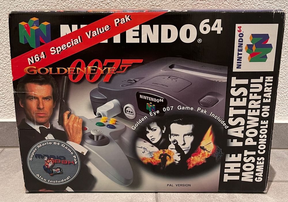 Nintendo 64 - 007 Goldeneye Special Value Pak - SEHR SELTEN (Gebraucht ...