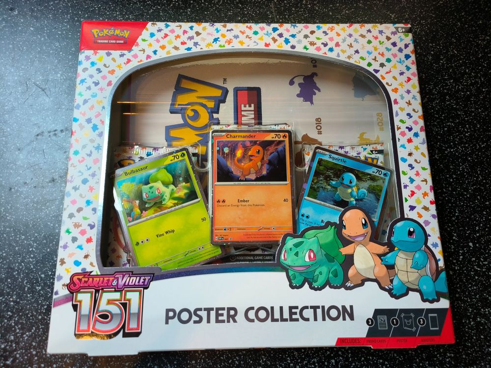 Pokemon TCG Scarlet&Violet 151 Poster Collection EN (Neu und ...