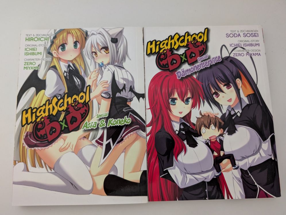 Highschool DxD Manga Specials (Gebraucht) in Oberengstringen für CHF 20 – mit Lieferung auf ...