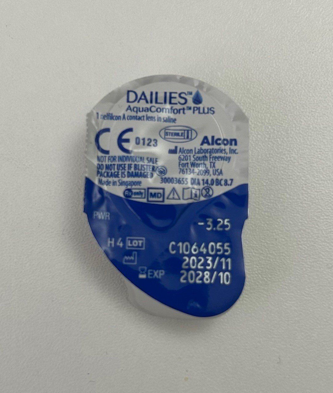 DAILIES AquaComfort PLUS - Tageslinsen PWR -3.25 (NEU) (Neu (gemäss ...