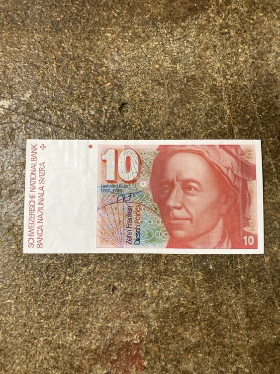 banknote 10 franken (Gebraucht) in Zug für CHF 10 – mit Lieferung auf ...