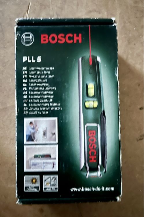 Bosch PLL 5 Laser-Wasserwaage - Top Zustand! Schweizer (Gebraucht) in ...