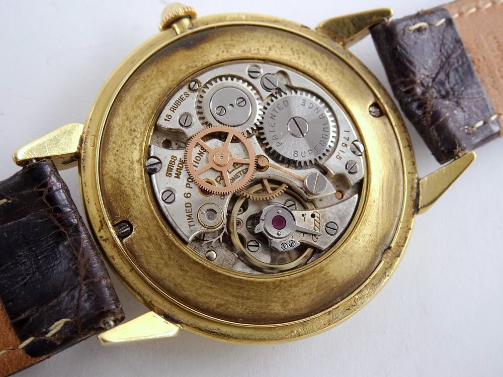 ROLEX CHRONOMETER JUMBO 1945ER TEARDROP LUGS 4364 HANDAUFZUG | Kaufen ...