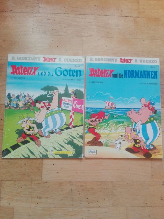 2x Asterix (Band 7+9) -Die Goten & Die Normannen (Softcover) | Kaufen auf Ricardo