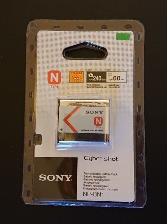 NEU - Sony NP-BN1 NP BN1 Akku Rechargeable Battery Pack (Neu und ...
