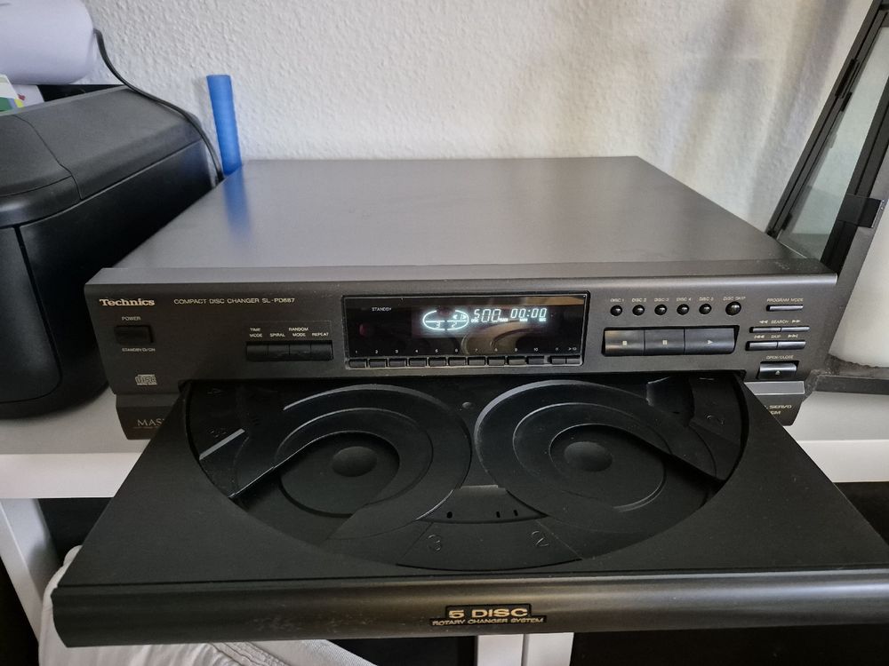 Technics Compact 5 Disc Changer SL-PD687 | Acheter sur Ricardo