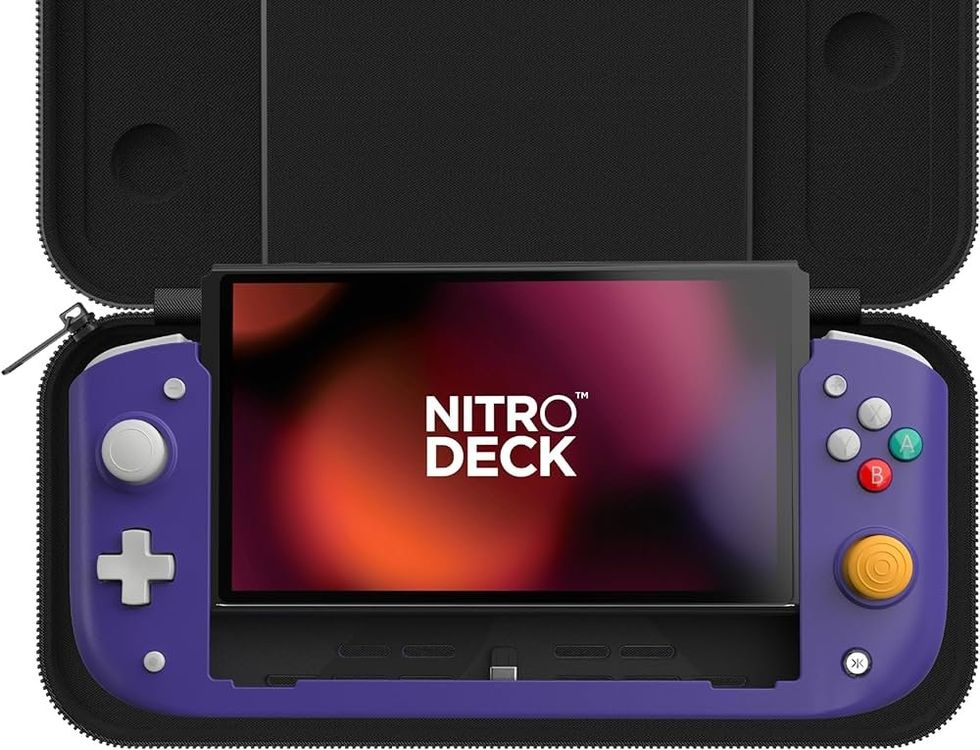 CRKD - Nitro Deck for Switch & OLED Limited Edition Purple (Neu und ...